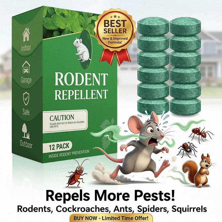 🚫🐀 12-Pack Popular Natural Rodent Repellent Balls – american250picks
